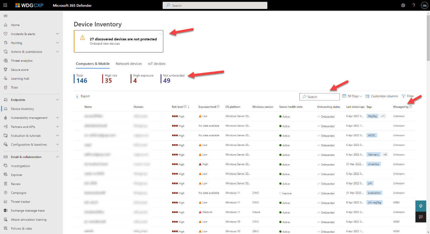 Microsoft Endpoint Protection Portal Walkthrough